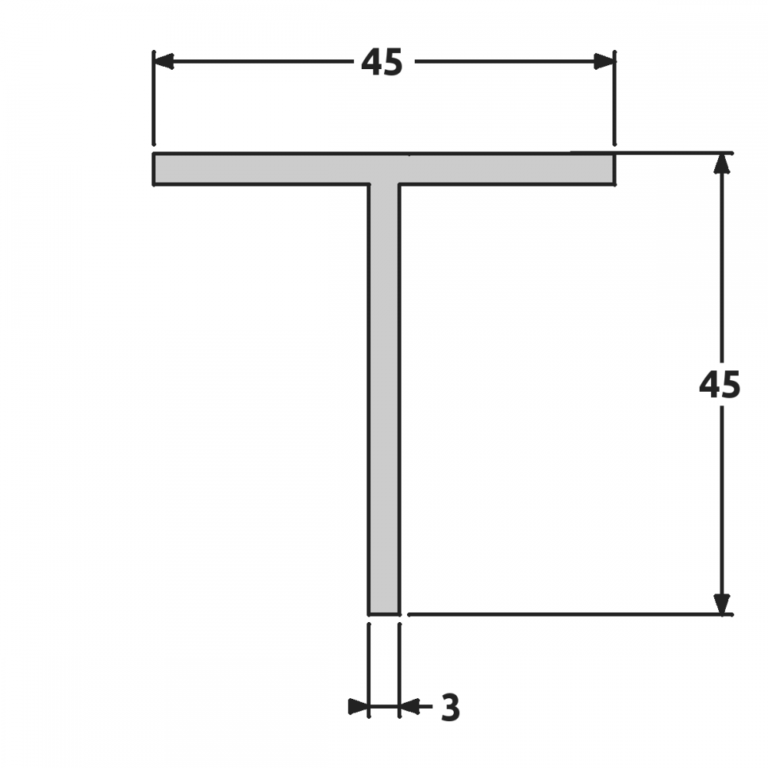 Profil T Aluminium 45 X 45 paisseur 3 Mm Alu Pour Tous profil-t-aluminium-45-x-45-paisseur-3-mm-alu-pour-tous